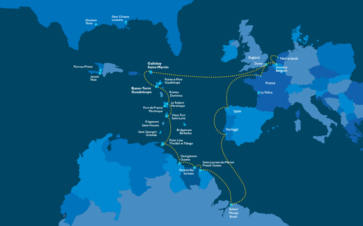Our lines - Soreidom : ship transport of cargos